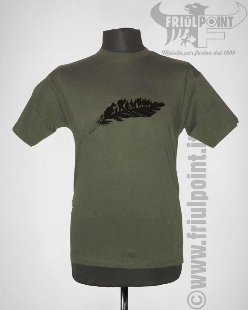 T-Shirt Penna alpini in marcia© – Friûlpoint